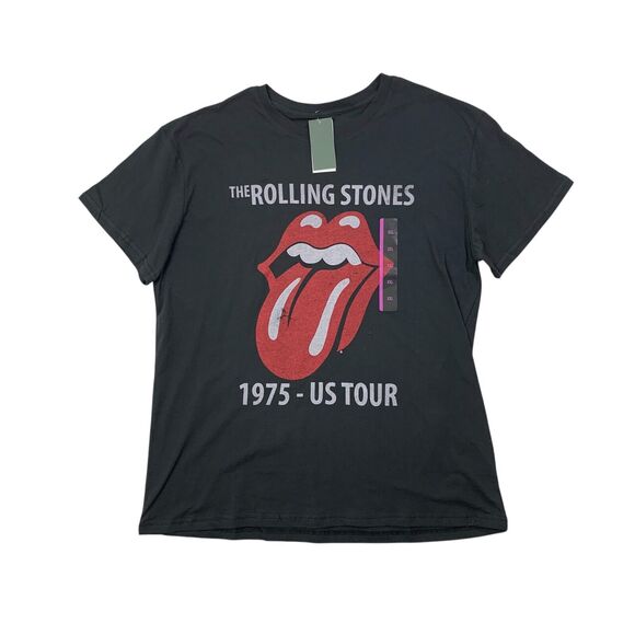 the Rolling Stones | Tops | The Rolling Stones T Shirt Womens Xxl Black ...